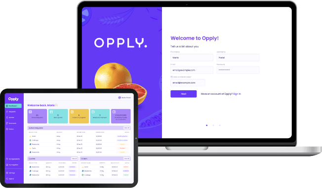 Easy Ingredient Ordering - Opply